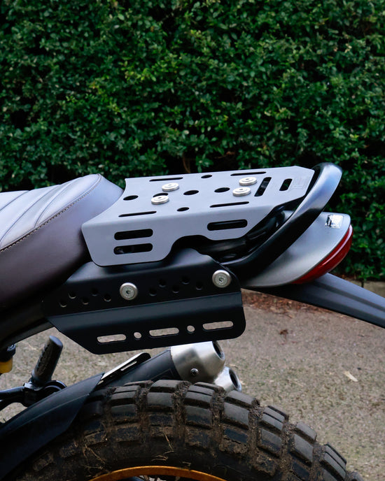 TRIUMPH SCRAMBLER 400X REAR RACK – RALLY RAID PRODUCTS