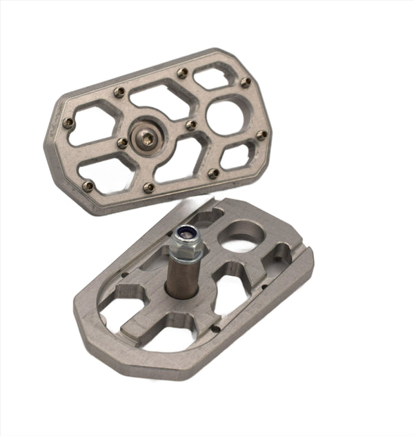 CRF300L/R PLATFORM FOOT-PEG PLATES – RALLY RAID PRODUCTS